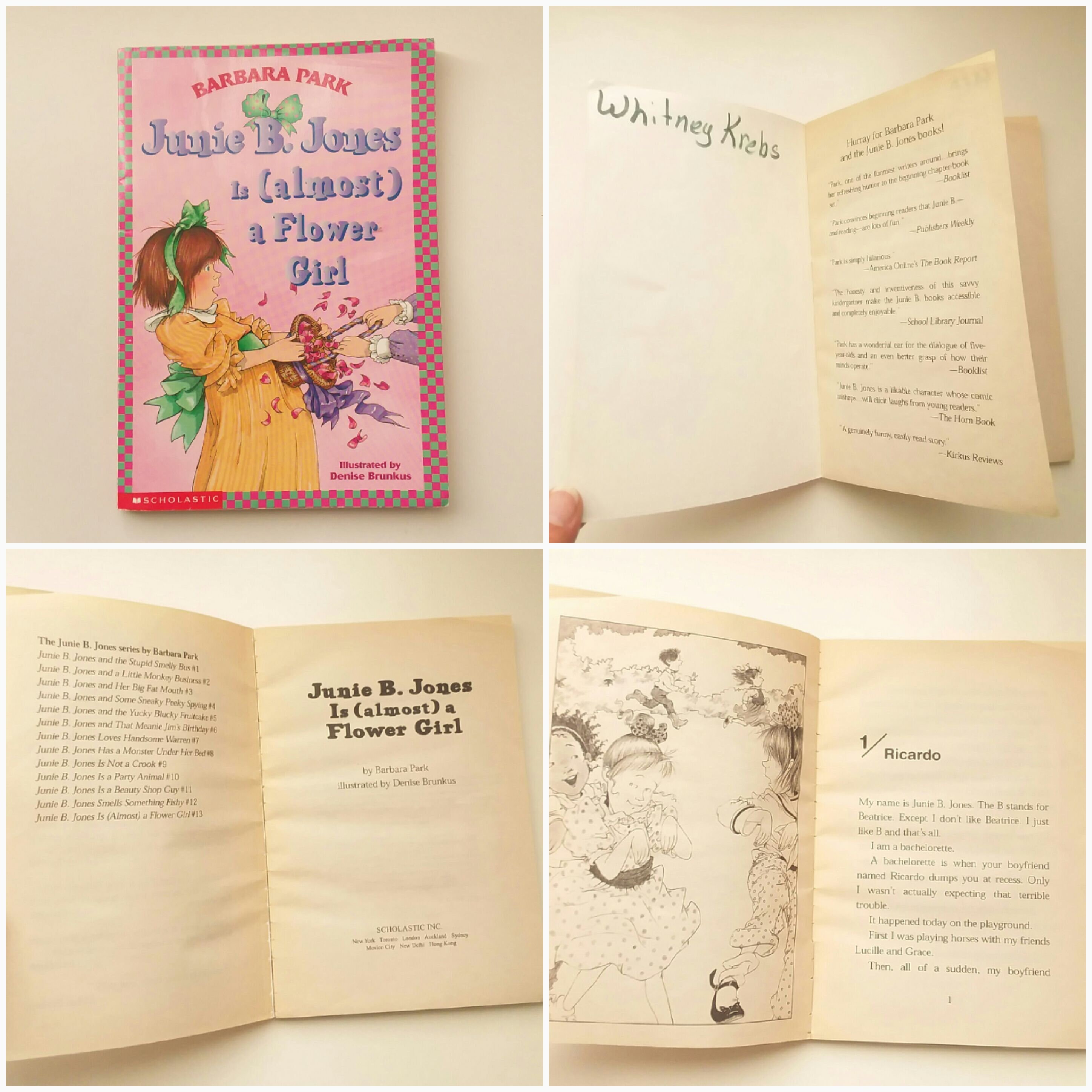 1990's Vintage Junie B. Jones by Barbara Park Books Set - Etsy