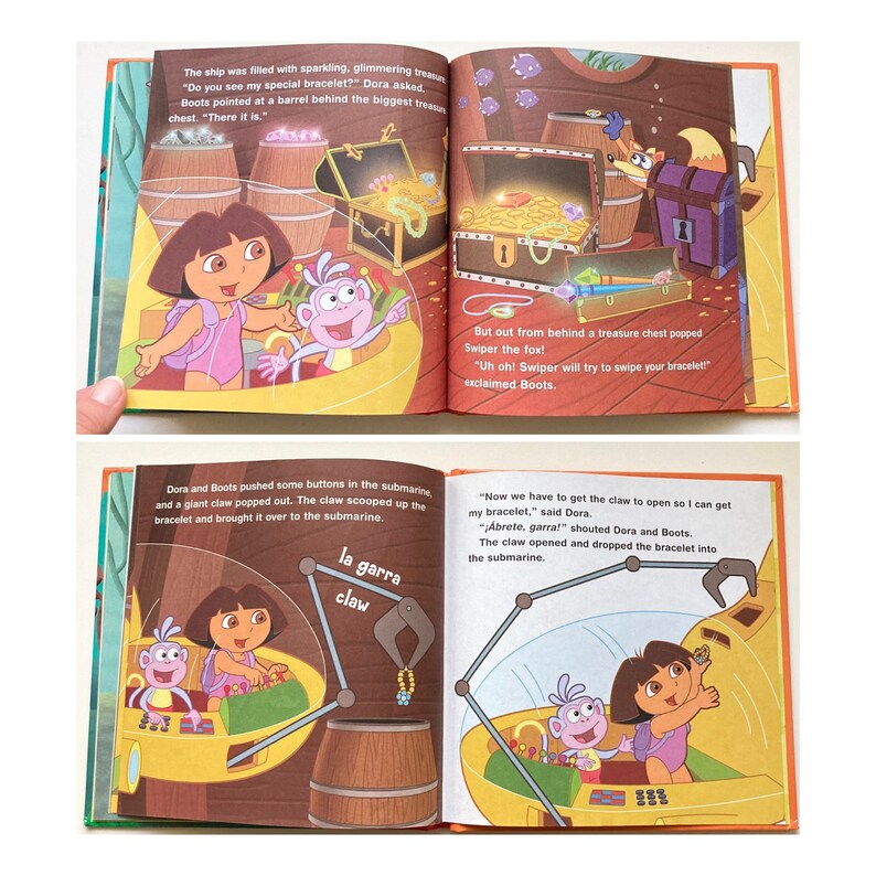 Dora's Underwater Voyage Book by Christine Ricci Dora | Etsy