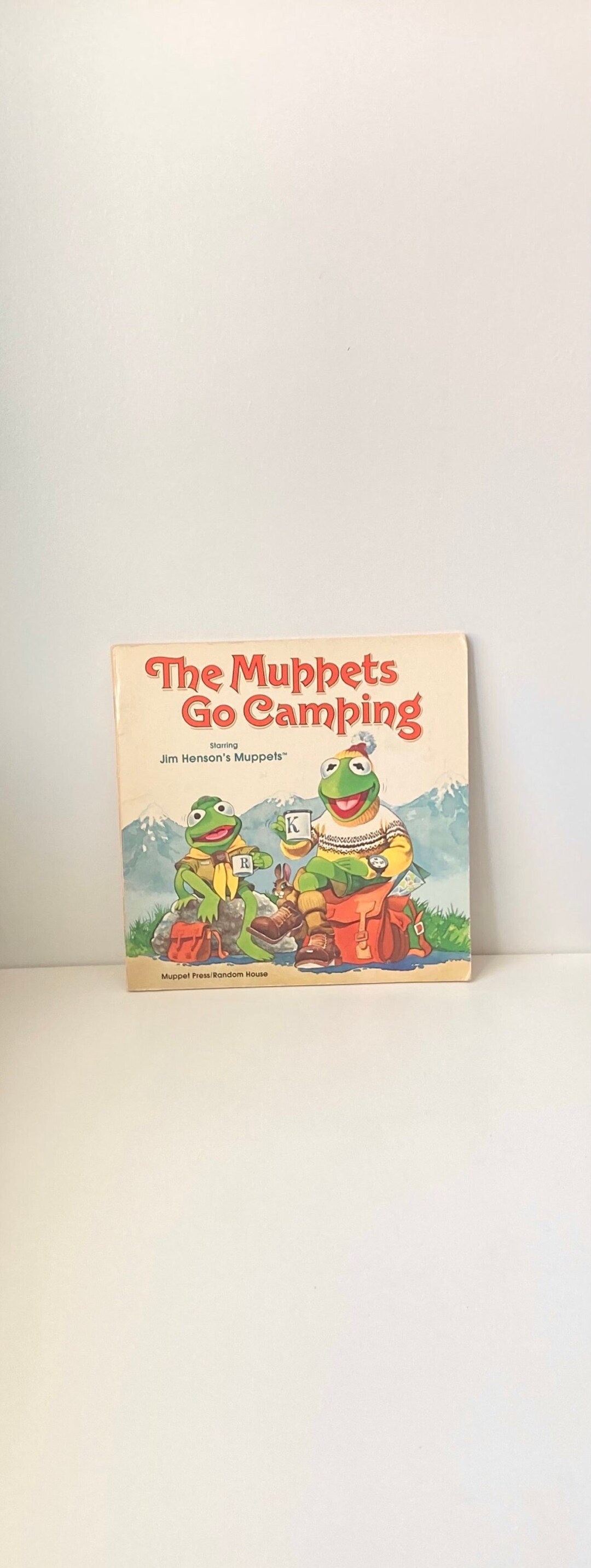 1981 Vintage "the Muppets Go Camping" Book Starring Jim Henson's ...