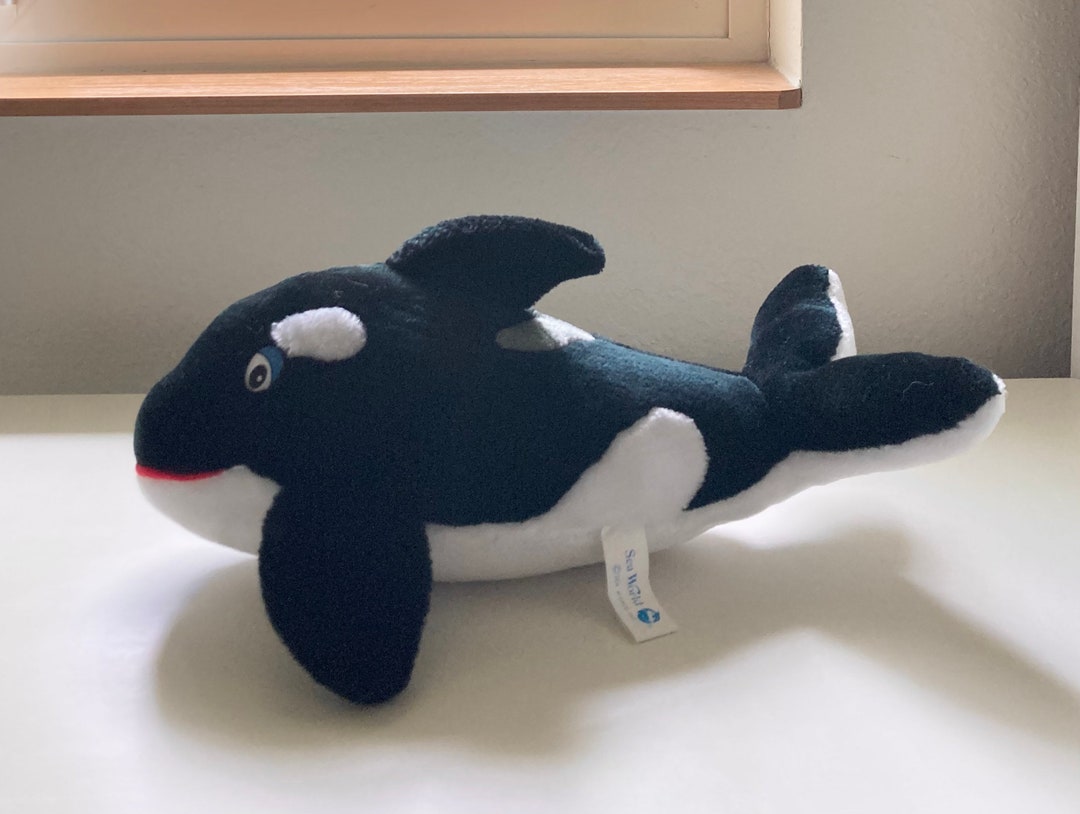 Vintage Sea World Shamu Whale Plush Stuffed Animal ~ Collectible - Etsy