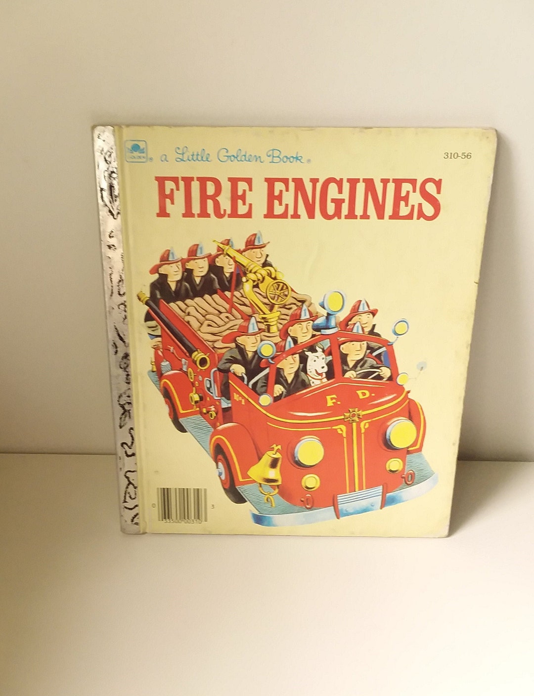 1959 Fire Engines Vintage Book ~ A Little Golden Book ~ Collectibles - Etsy