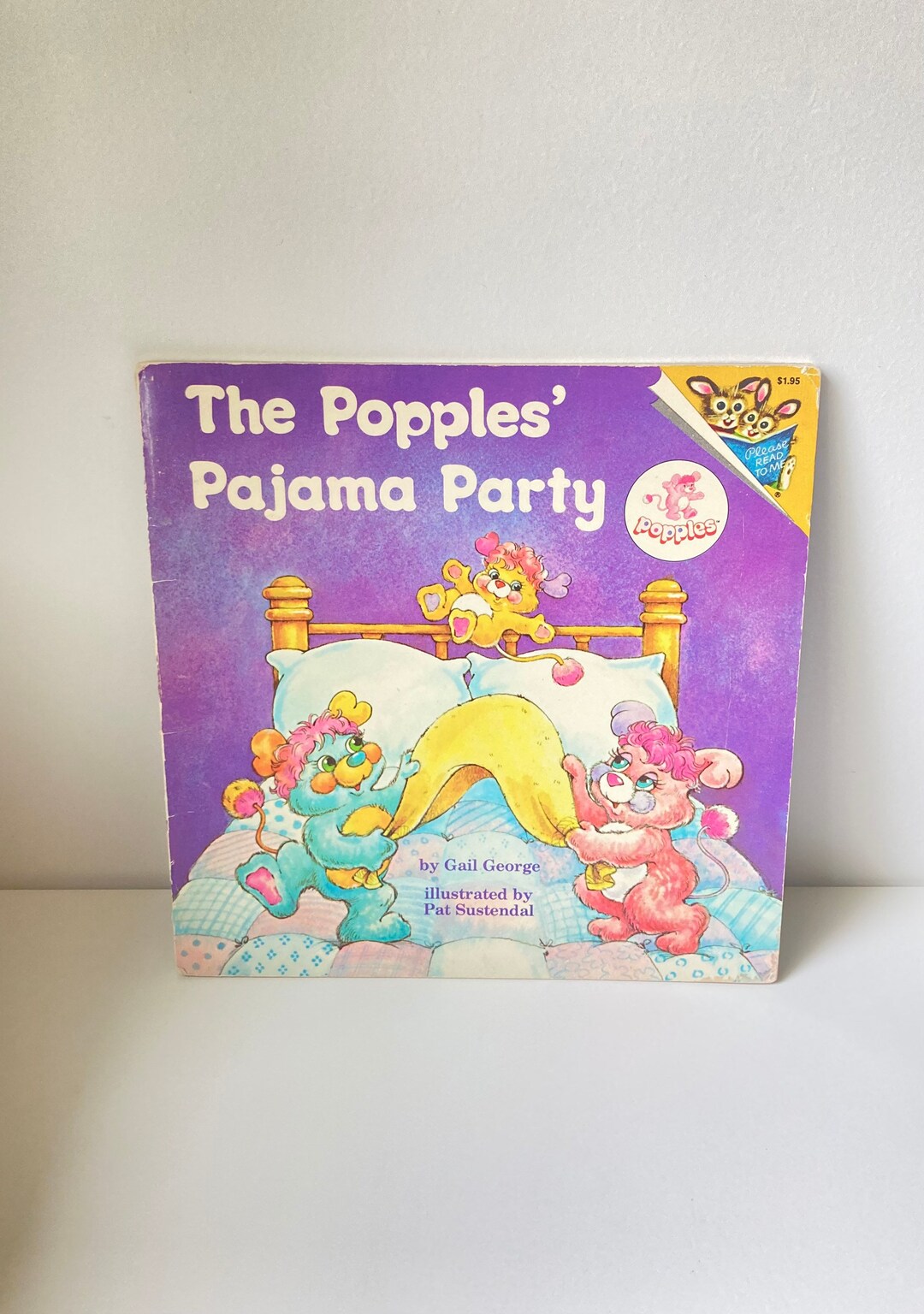 1986 the Popples' Pajama Party Vintage Book by Gail George ...
