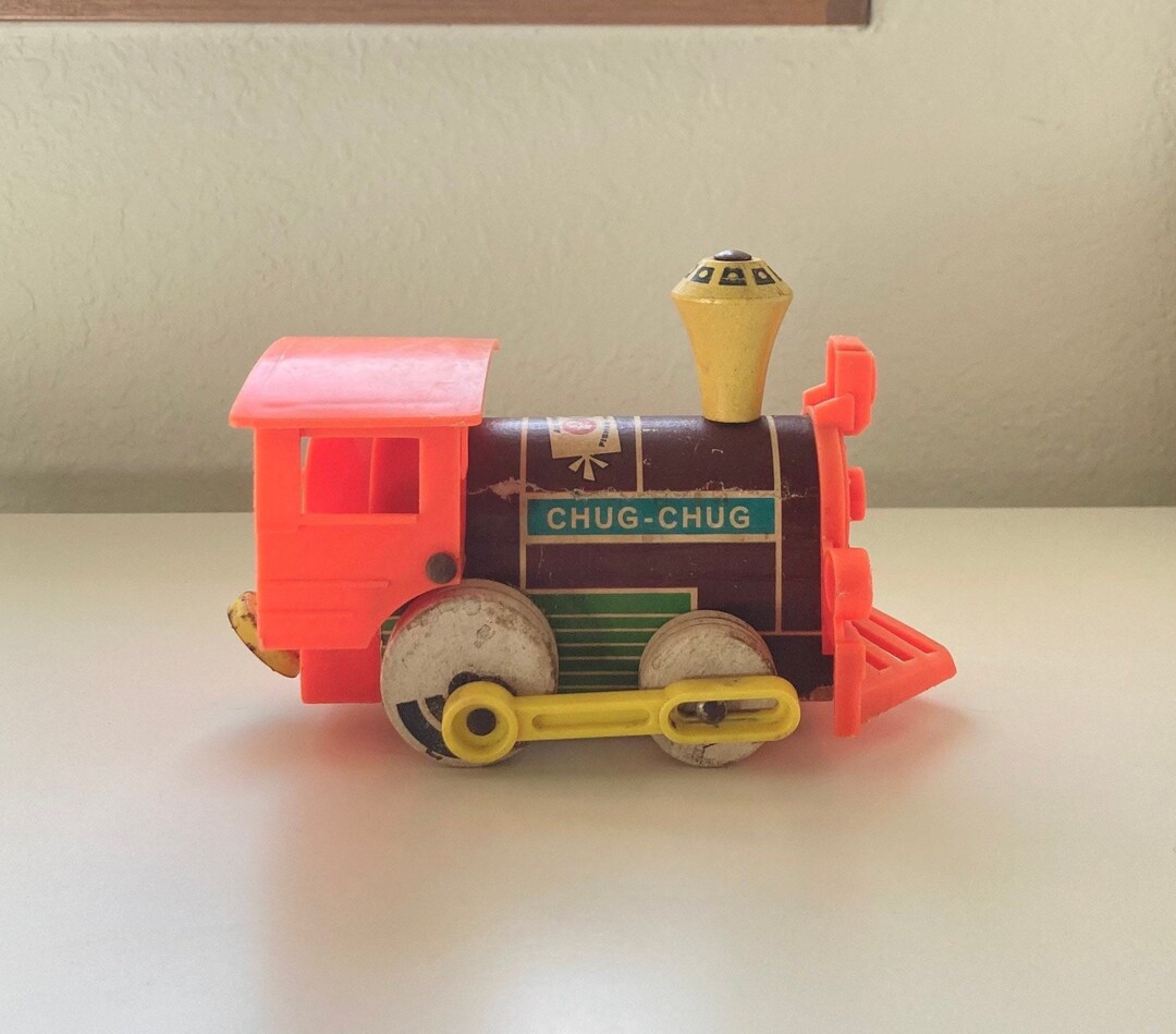 Vintage Fisher Price Chug-chug Train Pull Toy #168 ~ Collectible - Etsy