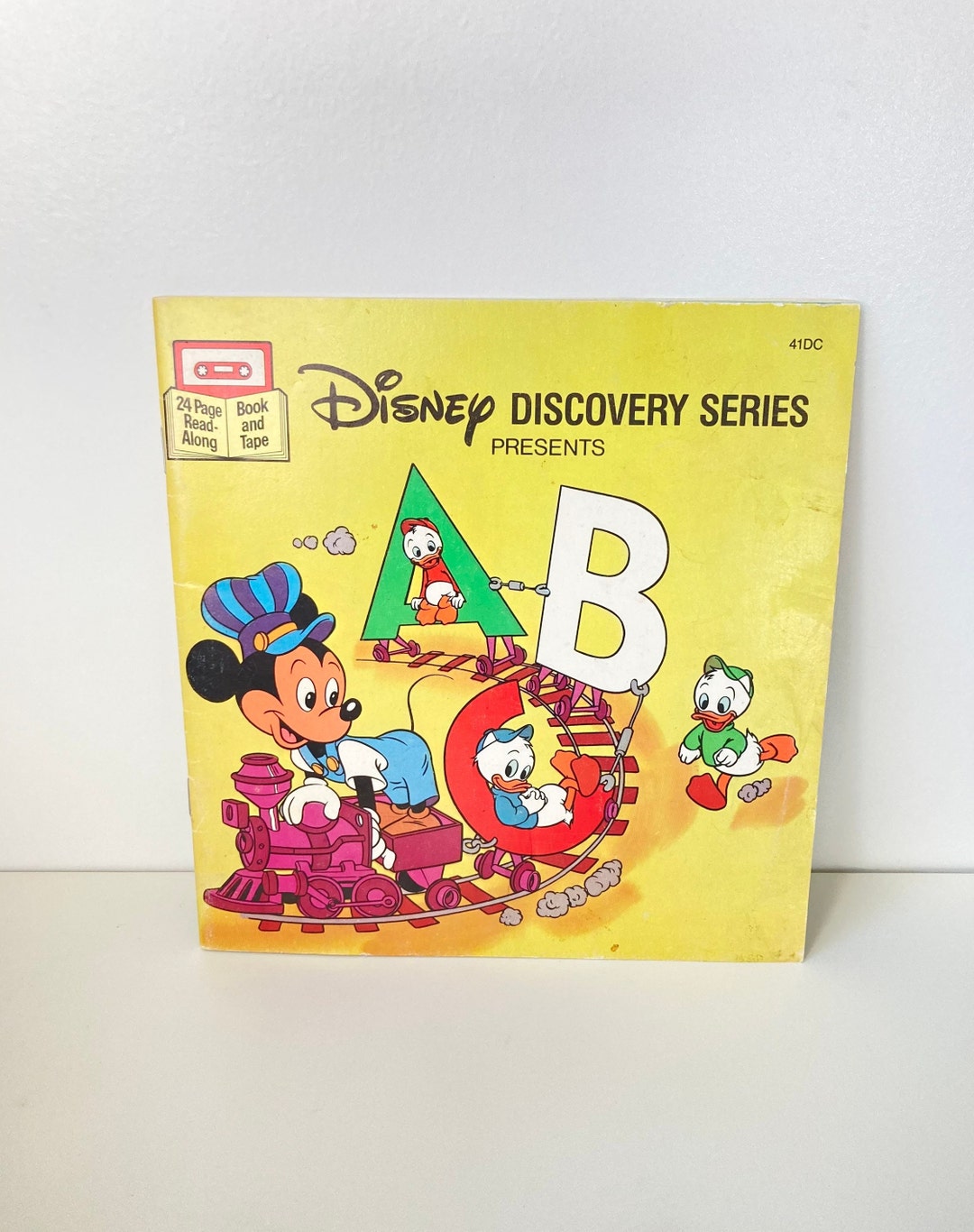 1985 Disney Discovery Series Presents "abc" Vintage Book ~ Softcover ...