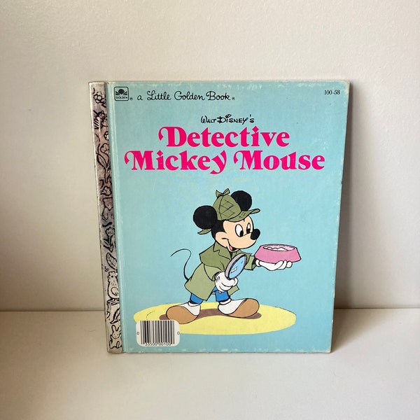 Mickey Mouse Detective - Etsy