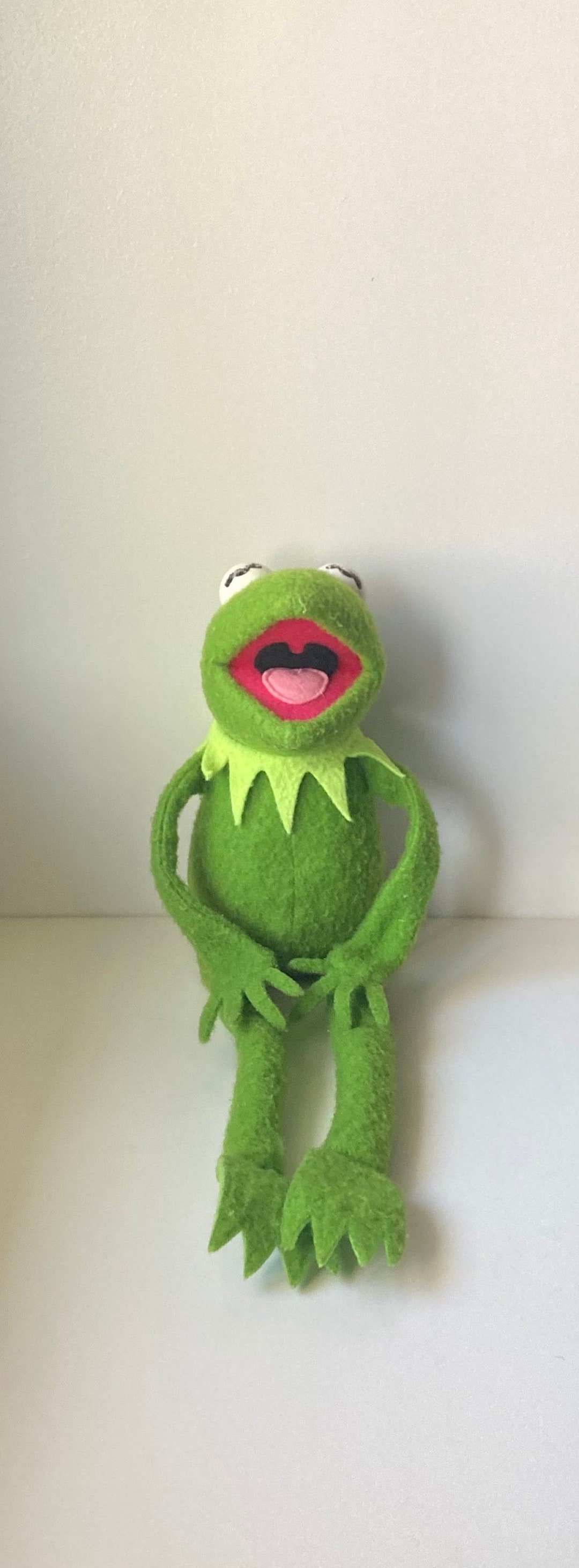 1976 Vintage Kermit the Frog Jim Henson Muppet Plush/ Fisher Price ...