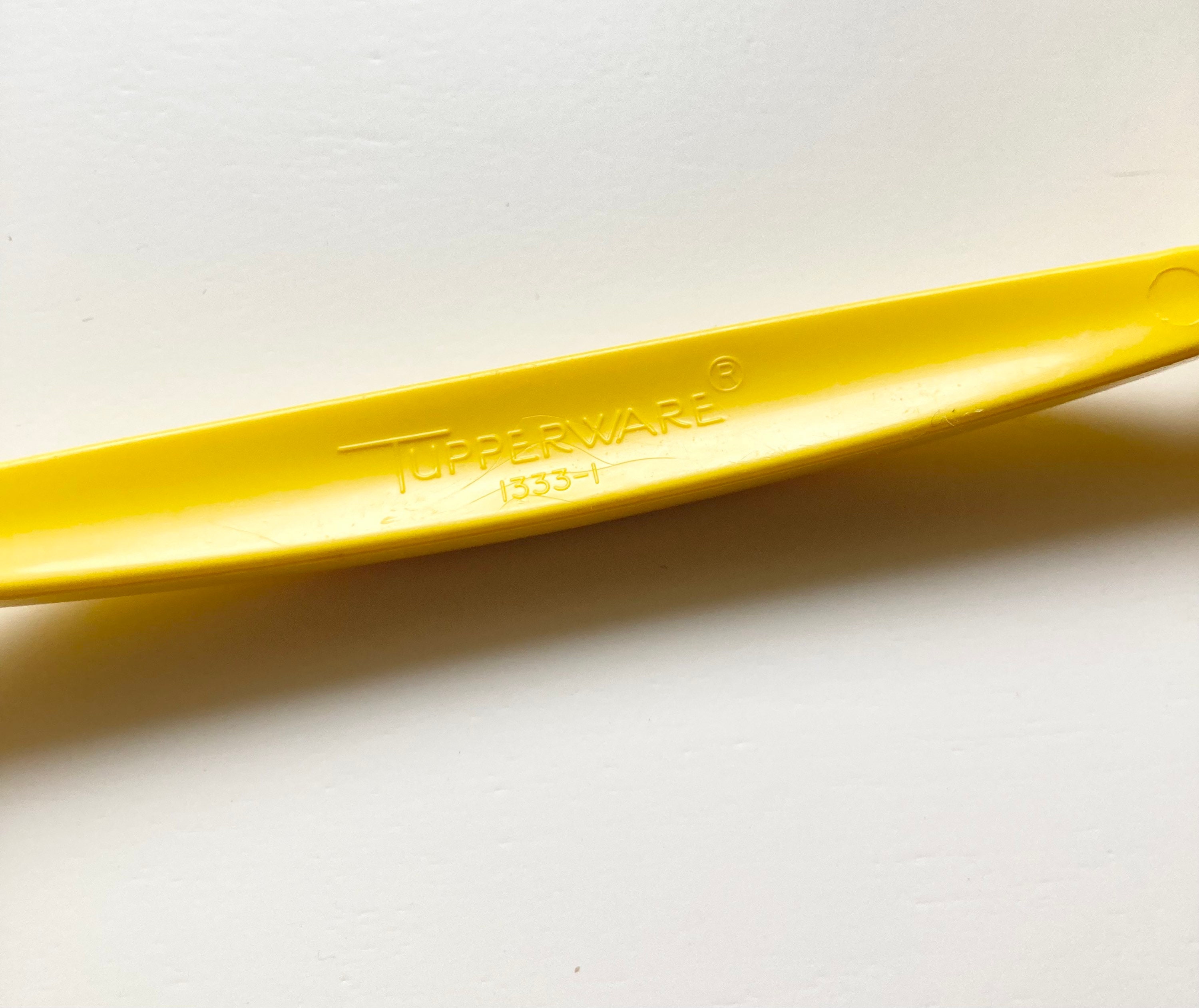 Vintage Tupperware Yellow Melon Scoop Ball Gadget Tupperware - Etsy