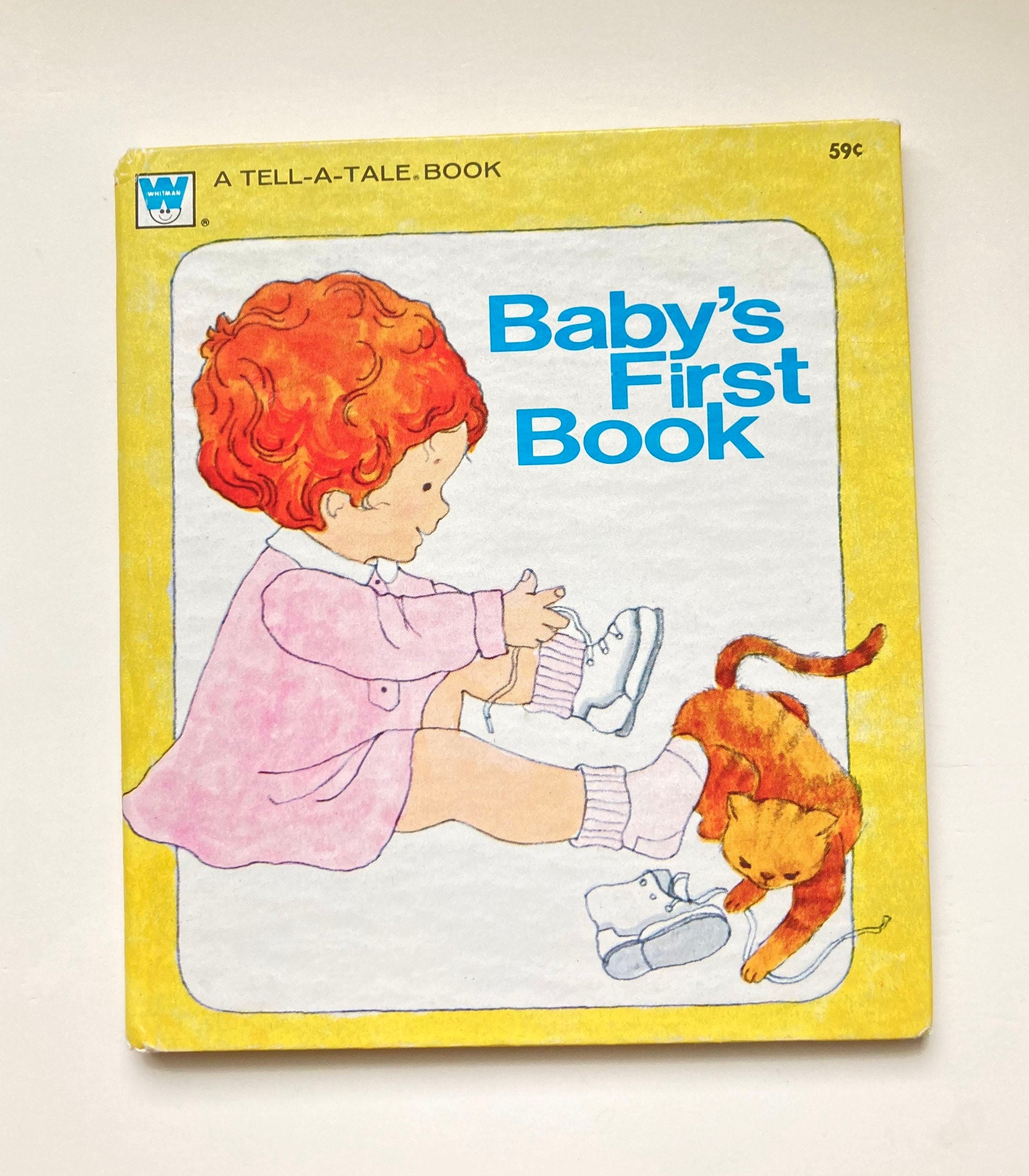 1973 Vintage "baby's First Book" A Tell-a-tale Book ~ Collectible - Etsy