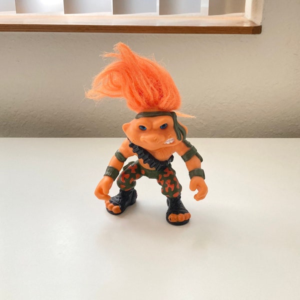 Orange Troll Doll - Etsy