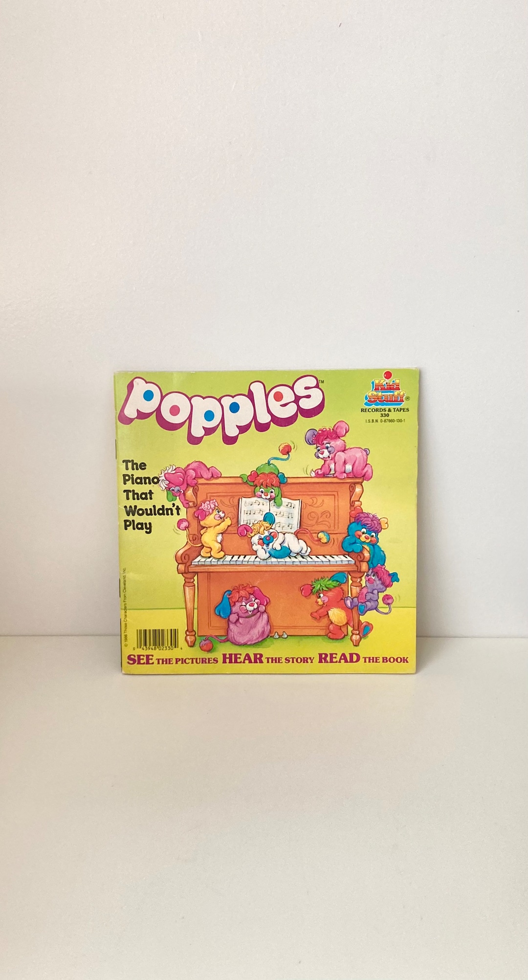 1986 Popples "the Piano That Wouldn’t Play" Vintage Book ~ Collectible ...