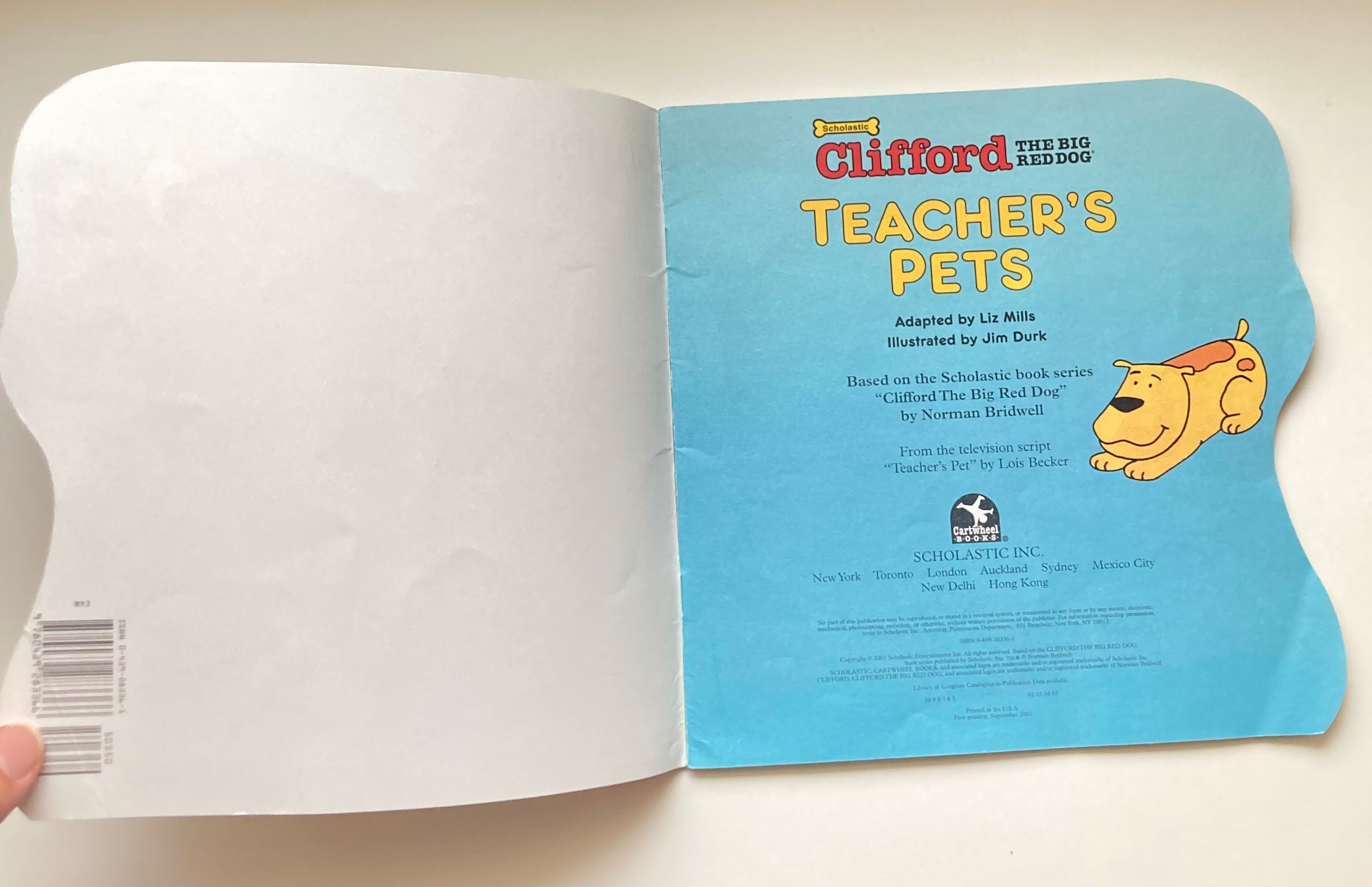 Clifford's the Big Red Dog "teacher's Pets" Vintage Book ~ Collectible ...