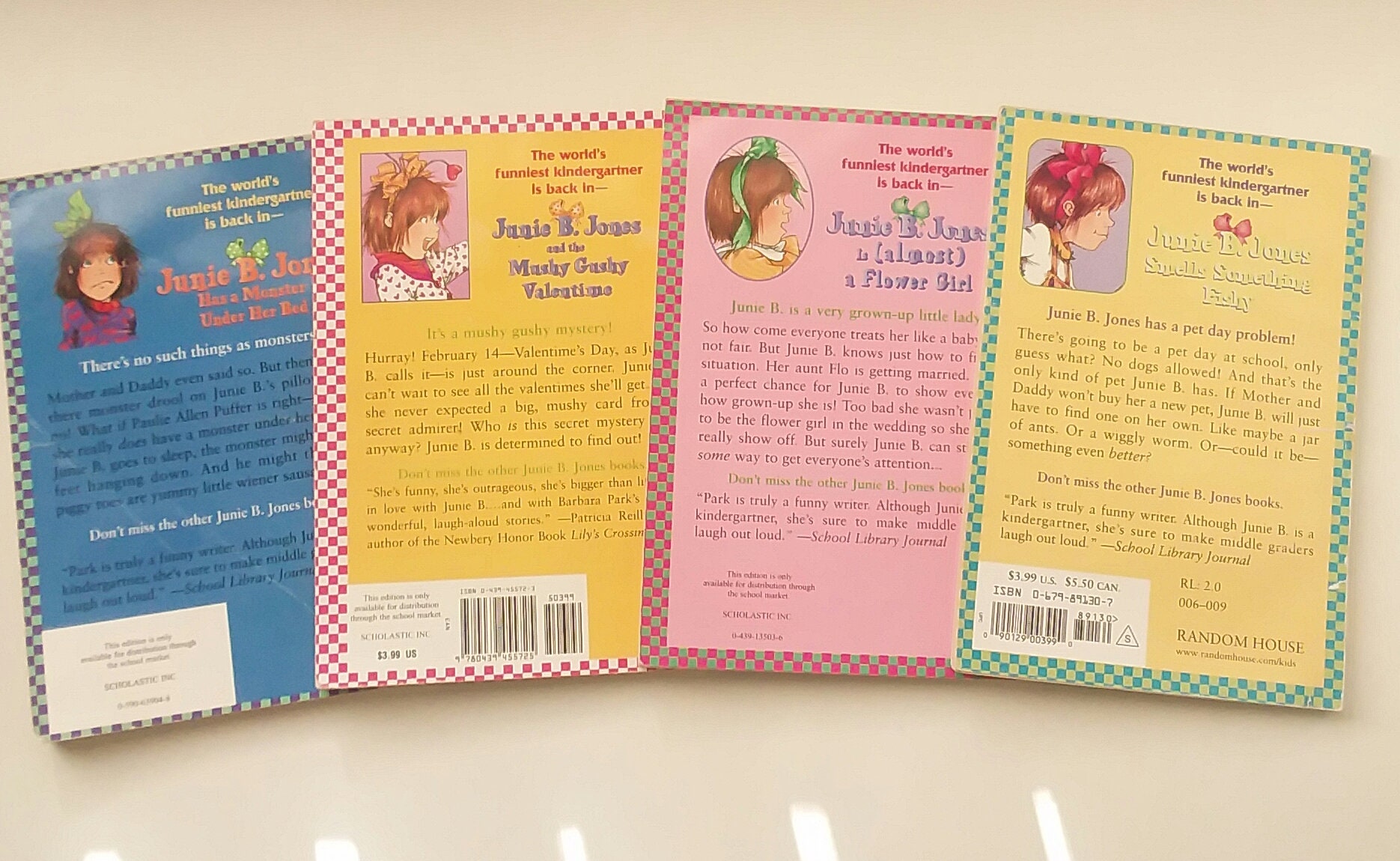 1990's Vintage Junie B. Jones by Barbara Park Books Set - Etsy