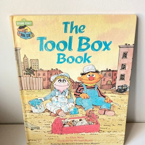 1980 Sesame Street "the Tool Box Book" ~ Featuring the Jim Henson’s Sesame Street Muppets ...
