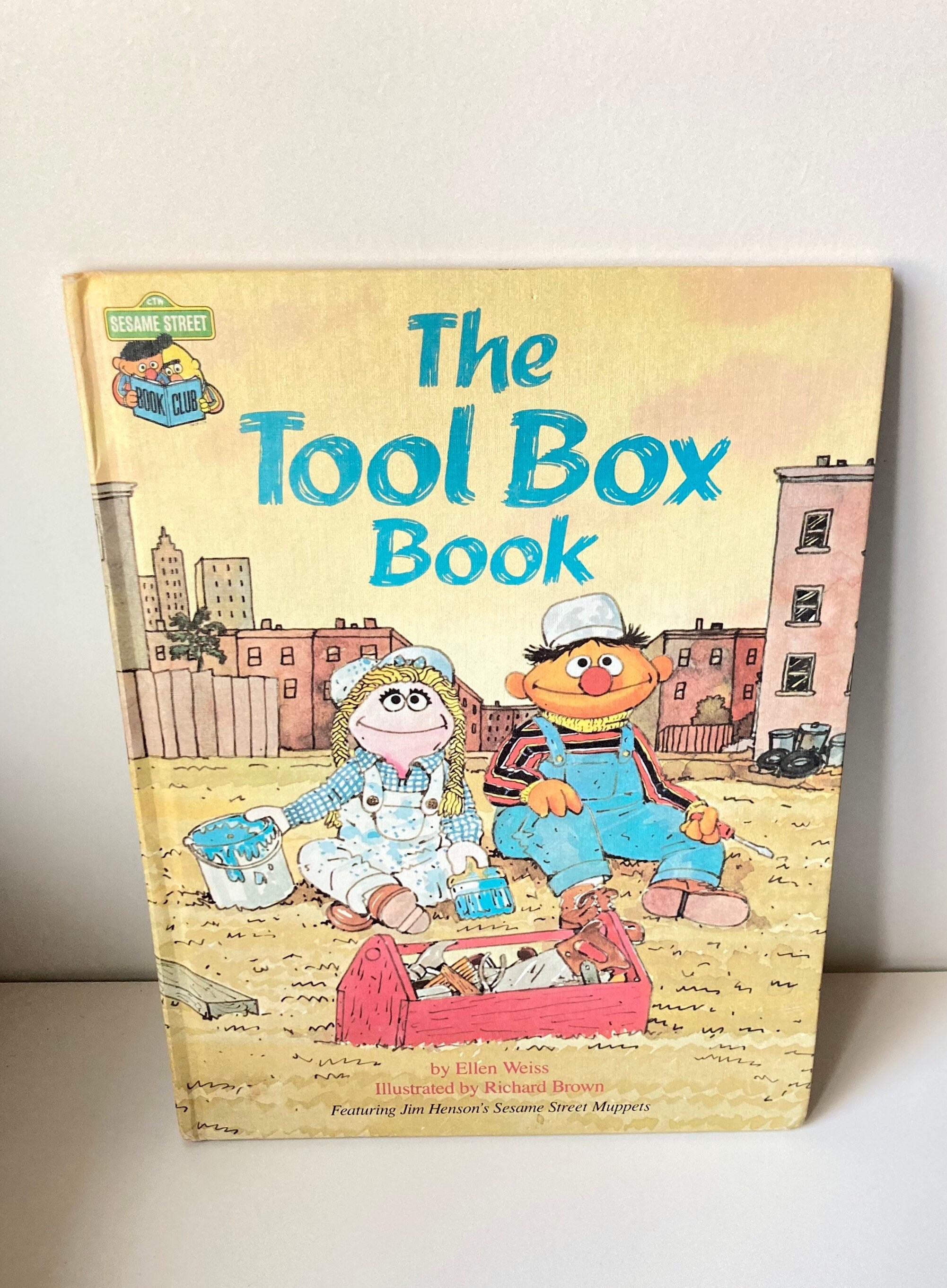 1980 Sesame Street the Tool Box Book Featuring | Etsy
