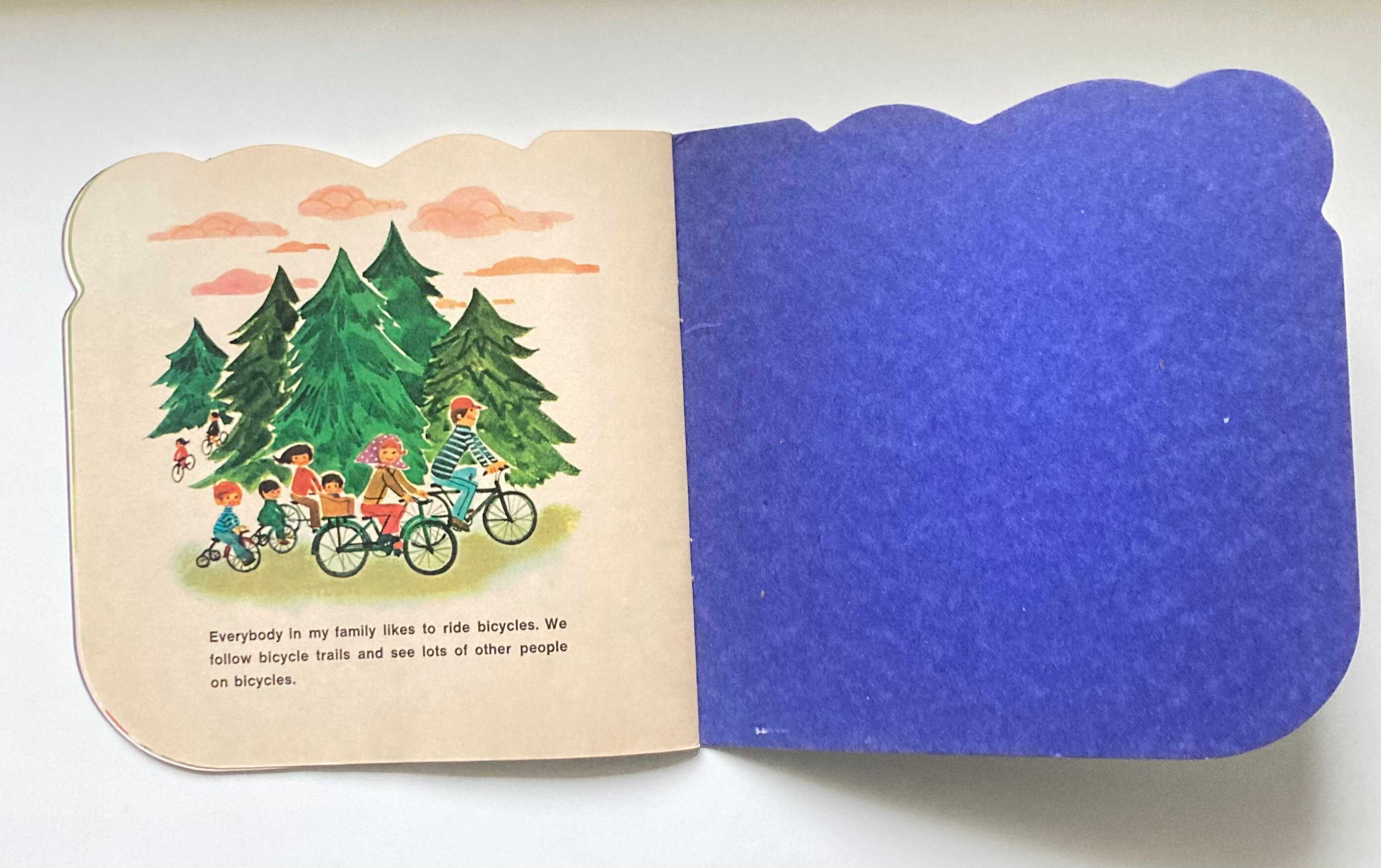 1976 Vintage A Golden Shape Book "the Tricycle Book" by Mariellen ...