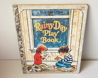 Rainy Day Play Book - Etsy