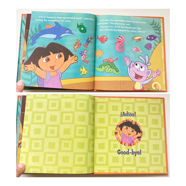 Dora's Underwater Voyage Book by Christine Ricci Dora | Etsy