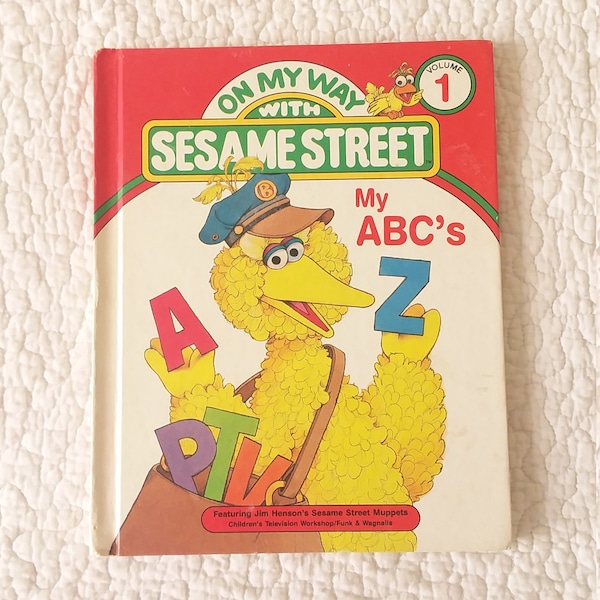 Sesame Street Book Collection Set - Etsy