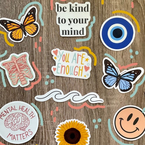Trendy Sticker 10-pack Laptop Sticker Pack Teen Gift Ideas - Etsy