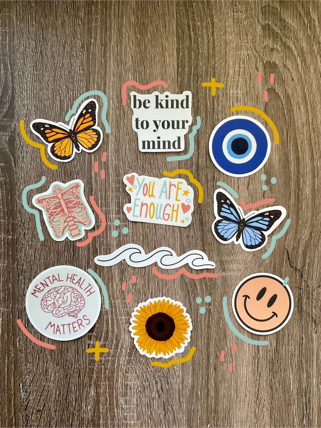 Trendy Sticker 10-pack Laptop Sticker Pack Teen Gift Ideas Laptop ...