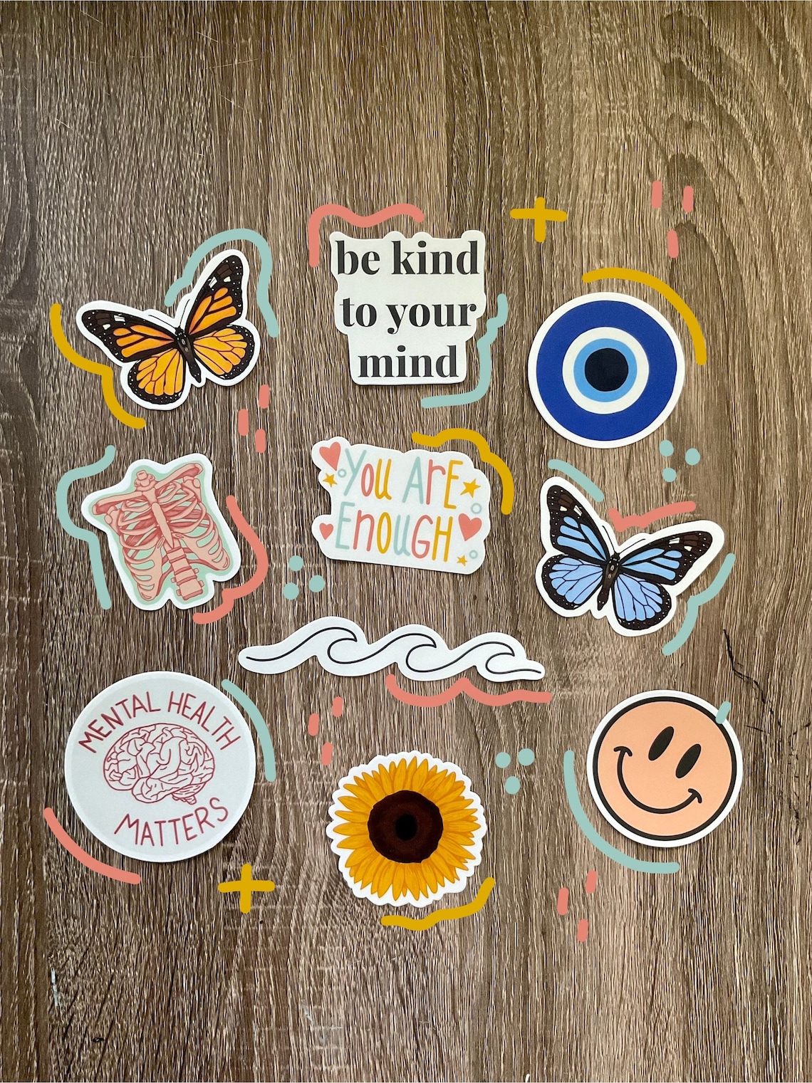 Trendy Sticker 10-pack Laptop Sticker Pack Teen Gift Ideas - Etsy