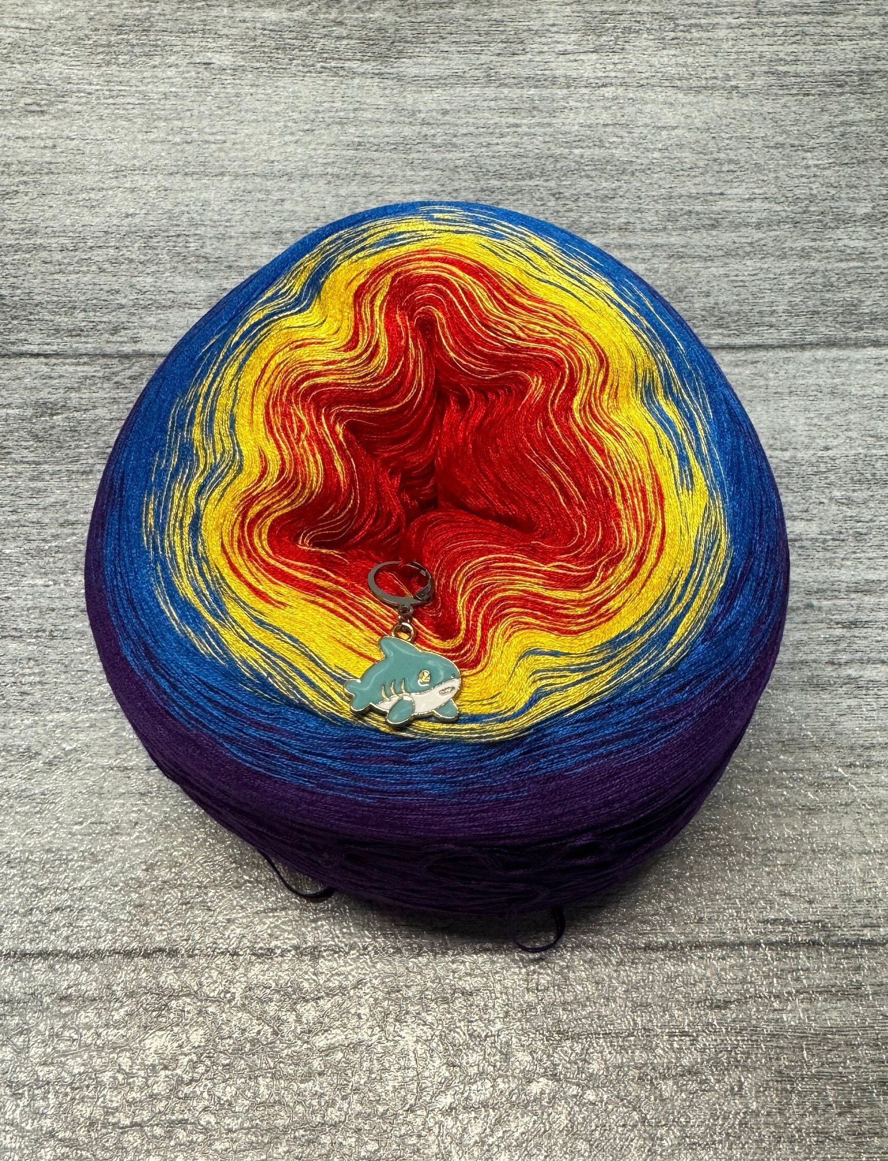 10 Gradient Yarn Cake, Slow Transition, 100% Cotton, 4-ply - Etsy