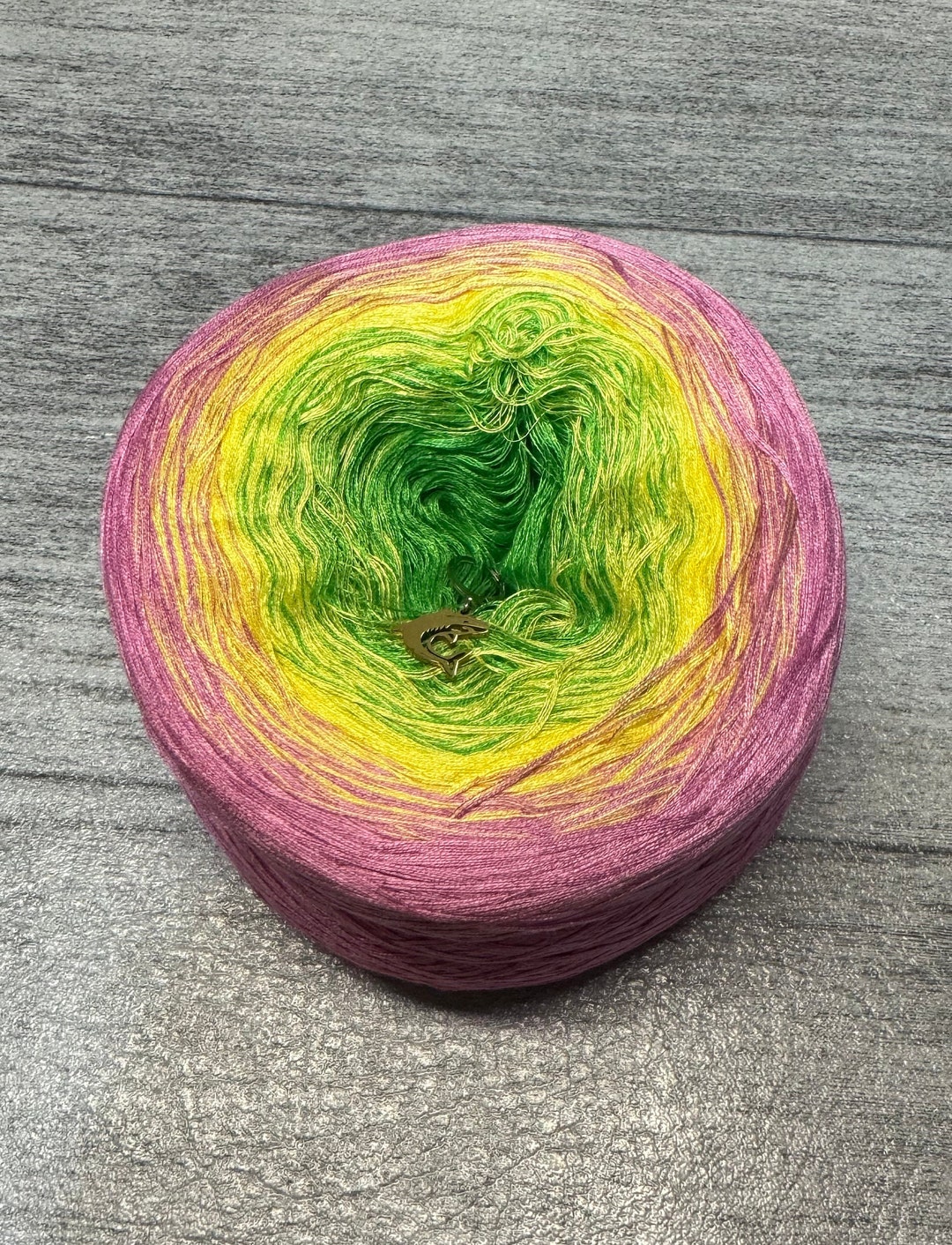 18 - Gradient Yarn Cake, Slow Transition, 100% Cotton, 4-ply - Etsy