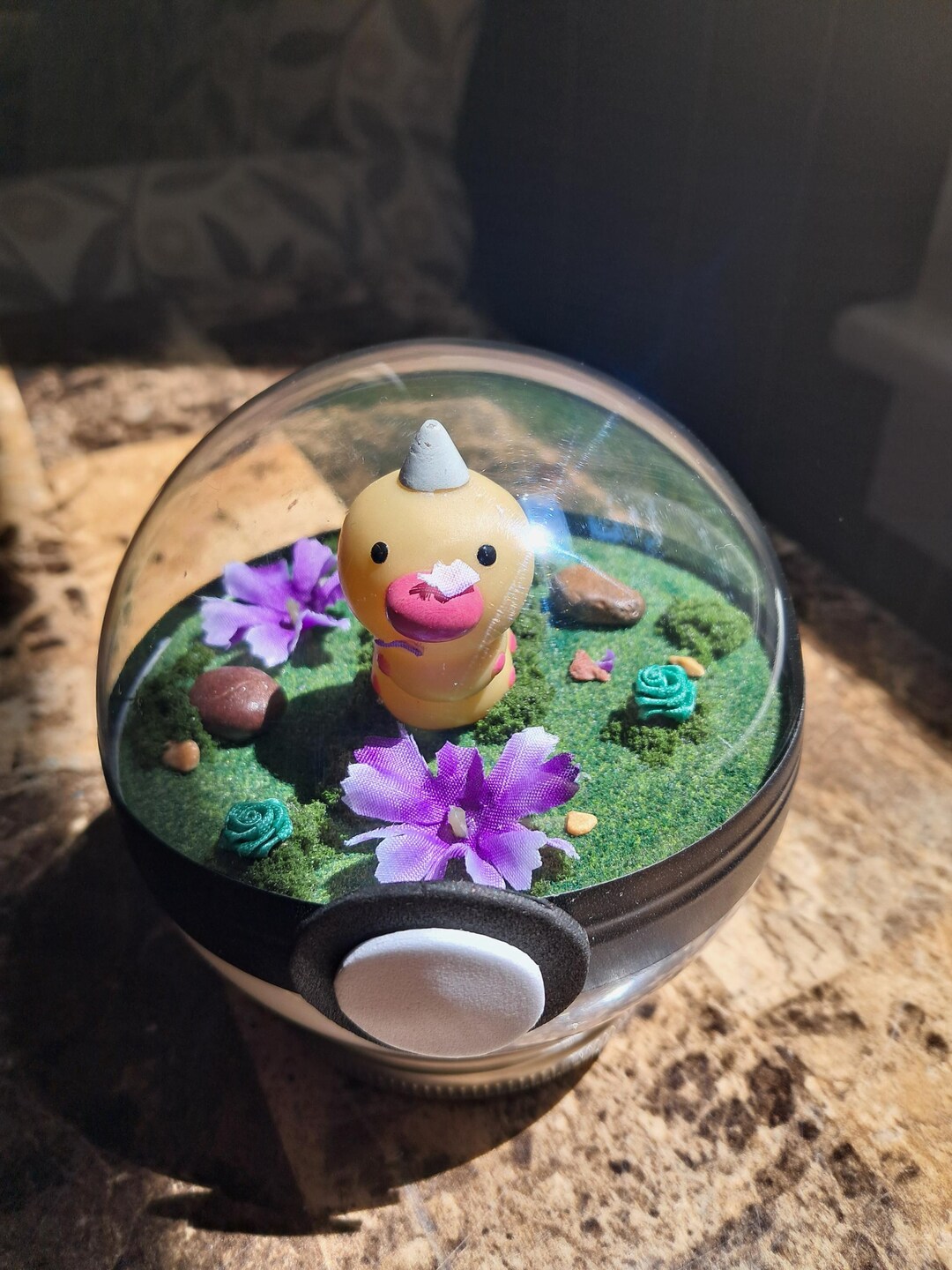 Weedle Small Pokemon Pokeball Terrarium Paradise Ball Shelf Desk ...