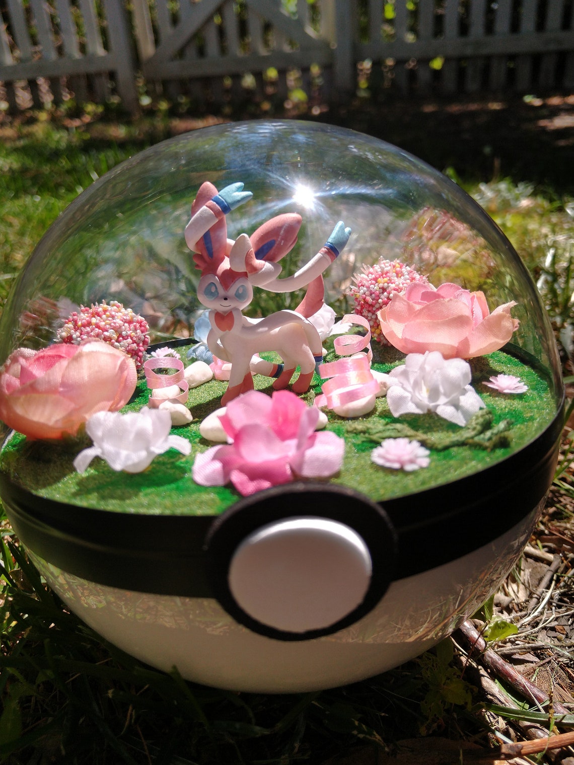 Custom Pokemon Pokeball Terrarium Shelf Desk Decoration | Etsy