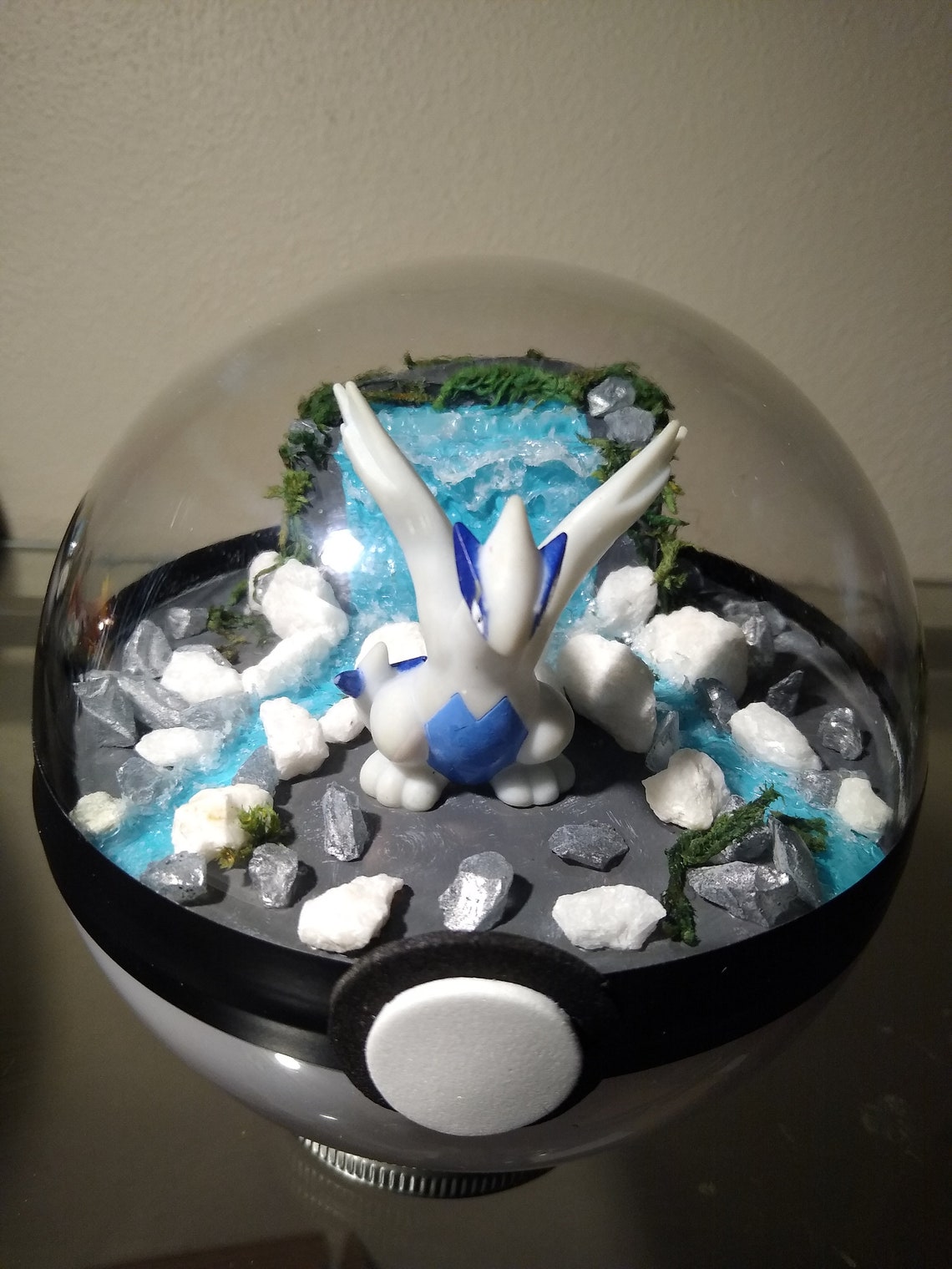 Custom Pokemon Pokeball Terrarium Shelf Desk Decoration - Etsy New Zealand