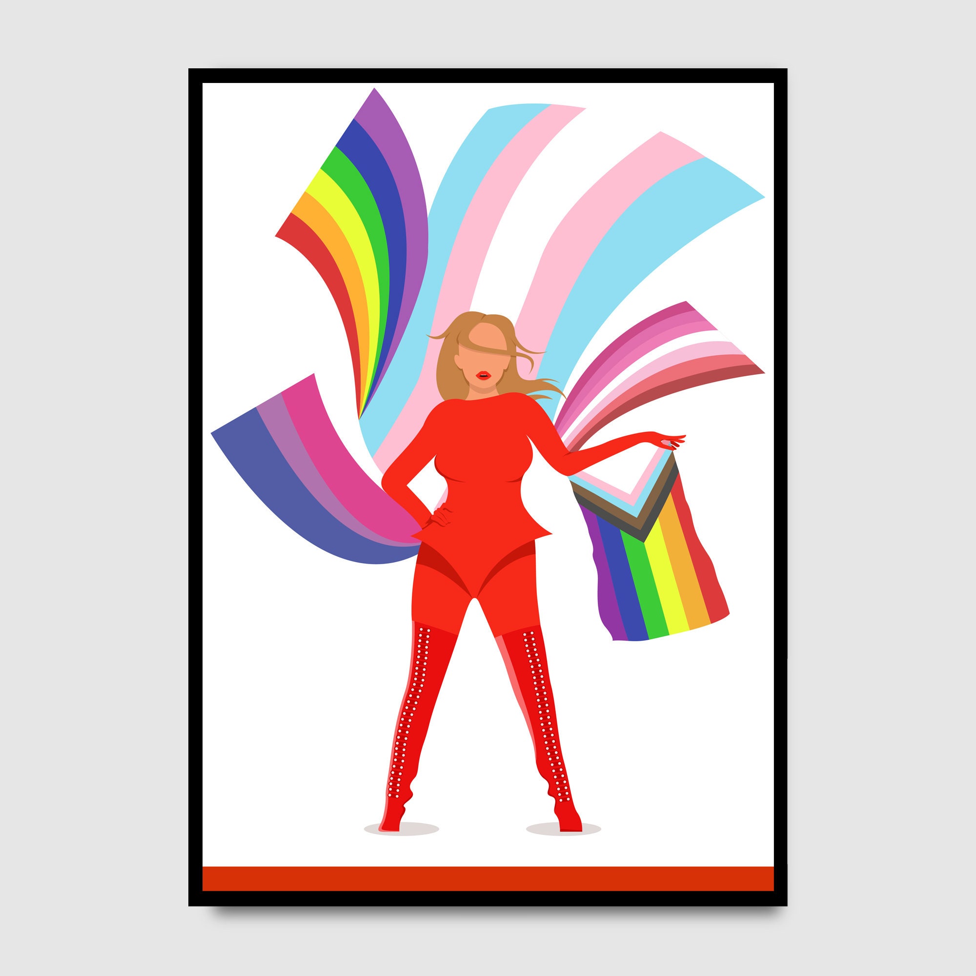 Kylie Minogue PADAM PADAM Art Print PRIDE Edition Kylie - Etsy Canada