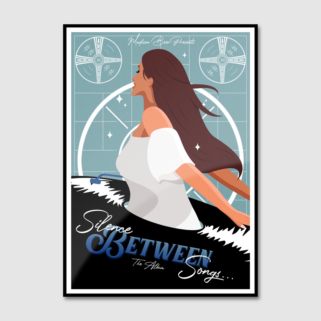 Madison Beer 'SILENCE BETWEEN SONGS' Artwork Print | Madison Beer ...