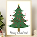 Christmas Tree Fingerprint Art Christmas Tree Fingerprint Craft ...