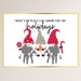 Christmas Handprint Printable | Christmas Gnome Handprint Art | There's ...