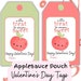 Applesauce Pouch Valentine's Day Tags Printable Gift Tag for Valentine ...