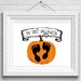 Halloween BOO Handprint Art Printable Halloween Ghost Footprint Art ...