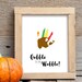 Thanksgiving Turkey Handprint Art Printable | Gobble Til You Wobble ...