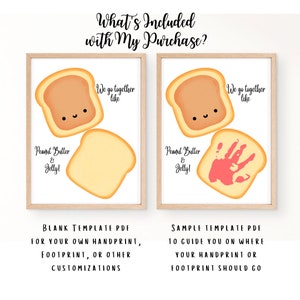 Footprint Art | Handprint Art | We Go Together Like Peanut Butter and ...