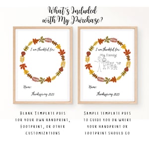 Thanksgiving Craft for Kids | I Am Thankful for Printable ...