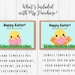 Happy Easter Footprint Art Little Chick Footprint Craft Easter ...