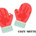 Winter Mittens Handprint Craft | Mittens Handprint Art | Snow Gloves ...
