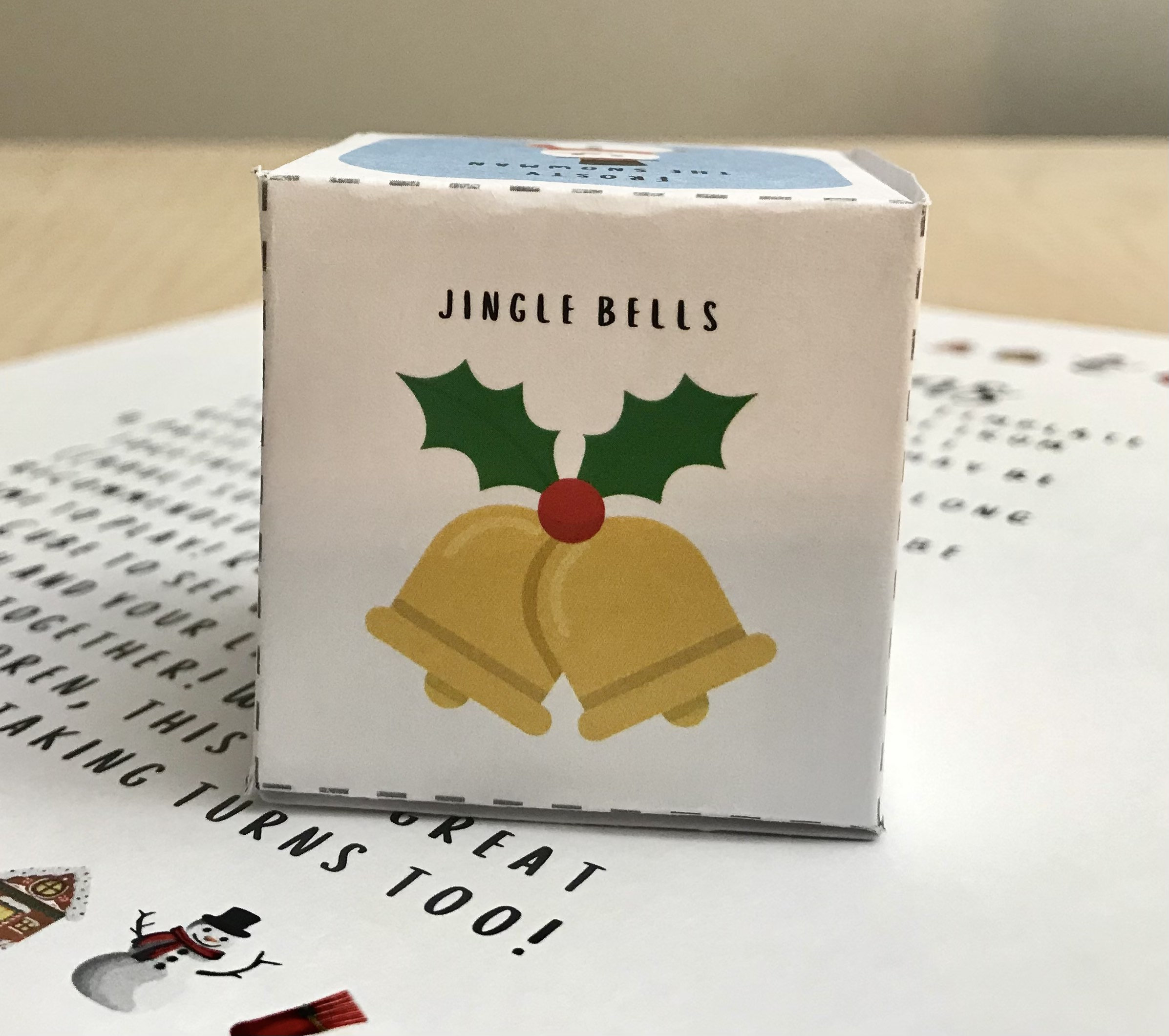 Printable Holiday Song Cube Children Christmas Song Dice - Etsy