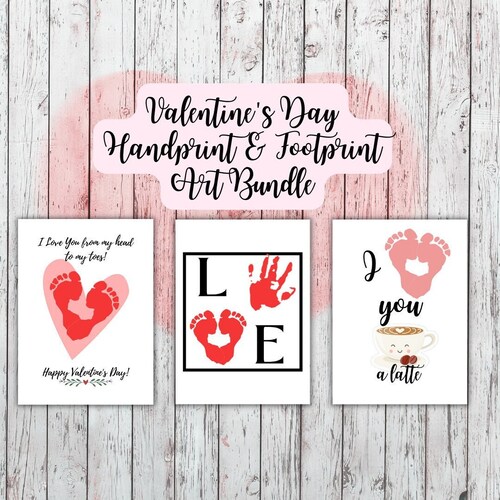 XO Handprint Art Valentine's Day Craft for Kids Hugs and - Etsy Canada
