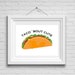 Taco Handprint Art Taco Footprint Art Taco Bout Cute Footprint Craft ...