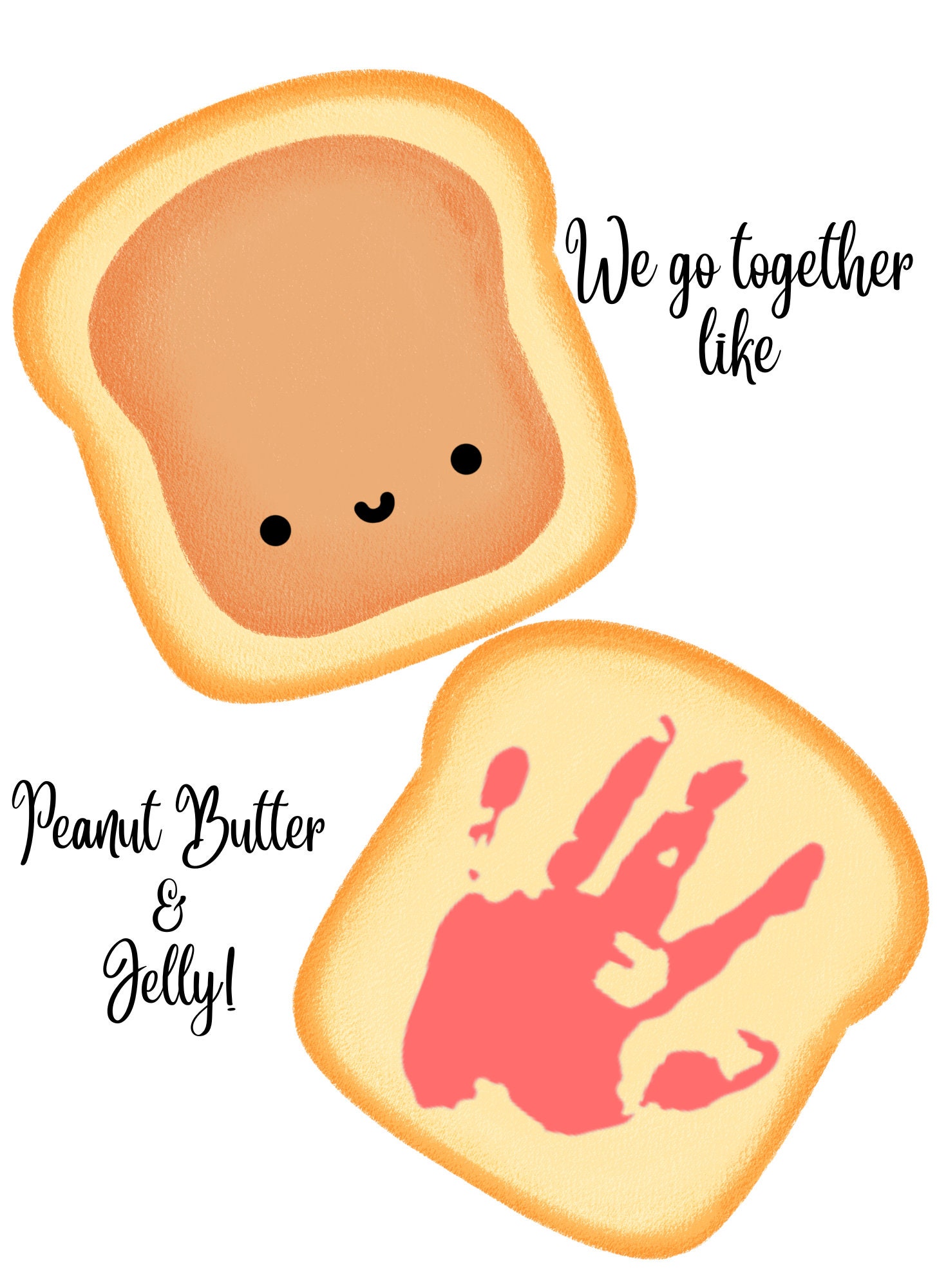 Footprint Art | Handprint Art | We Go Together Like Peanut Butter and ...