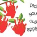 Fall Handprint Craft Fall Footprint Art Footprint Craft Apple Handprint ...
