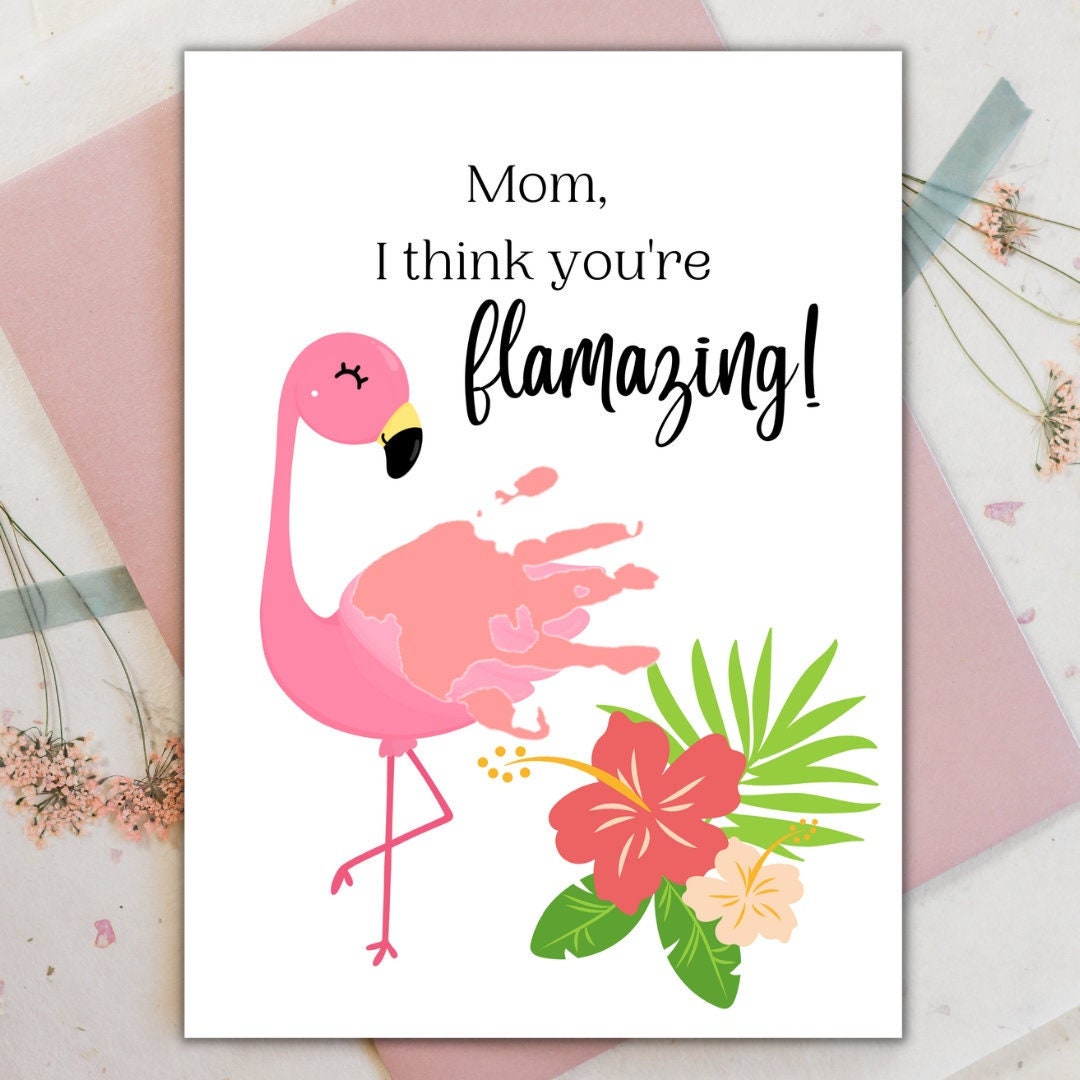 Mother's Day Footprint Art Mother's Day Handprint Art Crafts for Kids ...