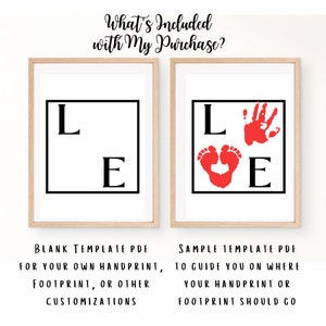 Valentine's Day Handprint Art Printable Craft for Kids | Happy ...