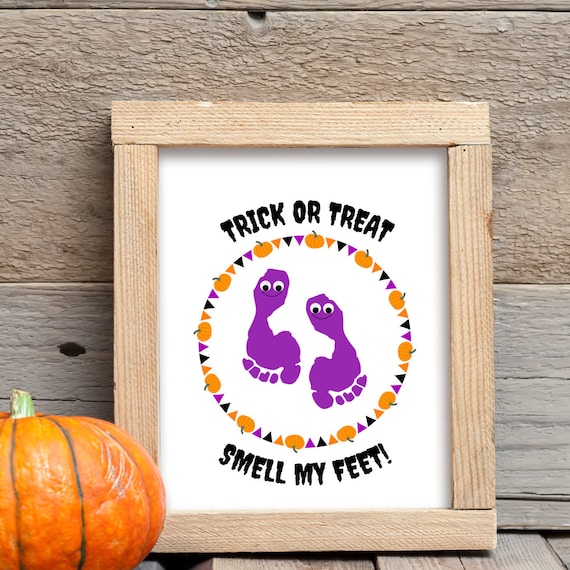 Trick Or Treat Smell My Feet Printable