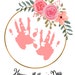 Mother's Day Footprint Art | Mother's Day Handprint Art Crafts for Kids ...